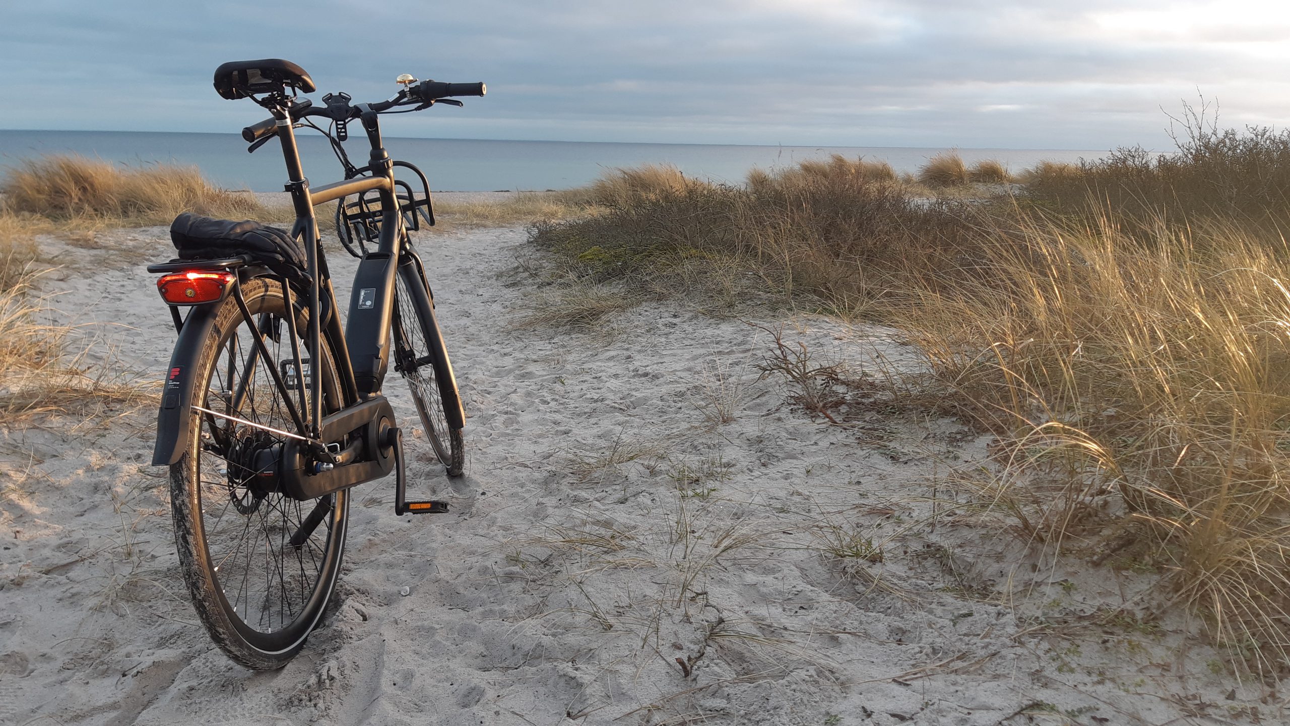 Bike trip to the beach of Hundige.